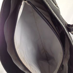 Cole Haan | Bags | Cole Haan Trinity F5 Black Leather Tote Handbag ...